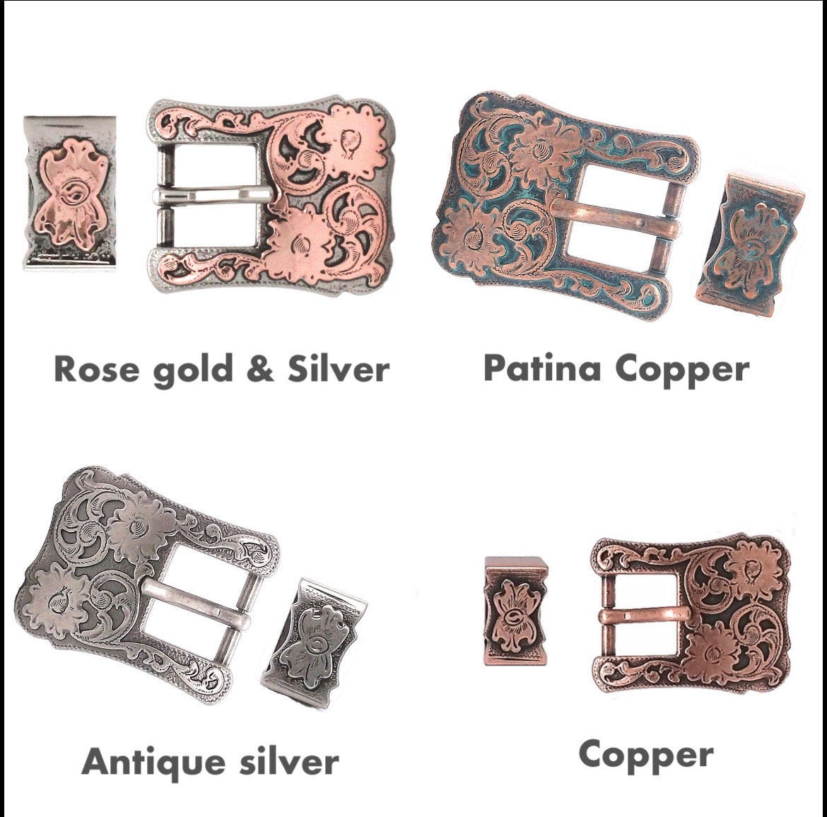 Bridle Buckle Set - Etsy