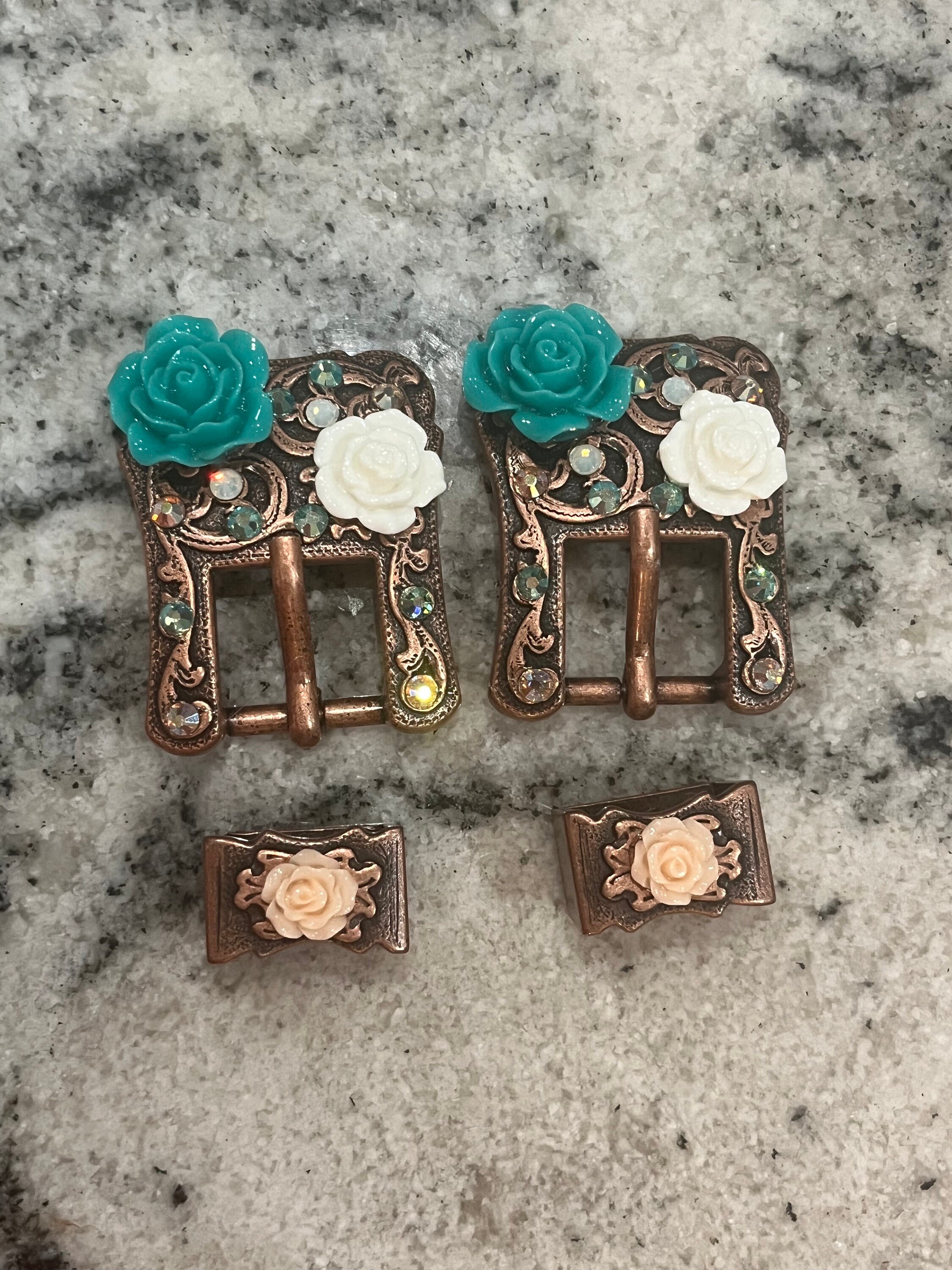 Bridle Buckle Set - Etsy
