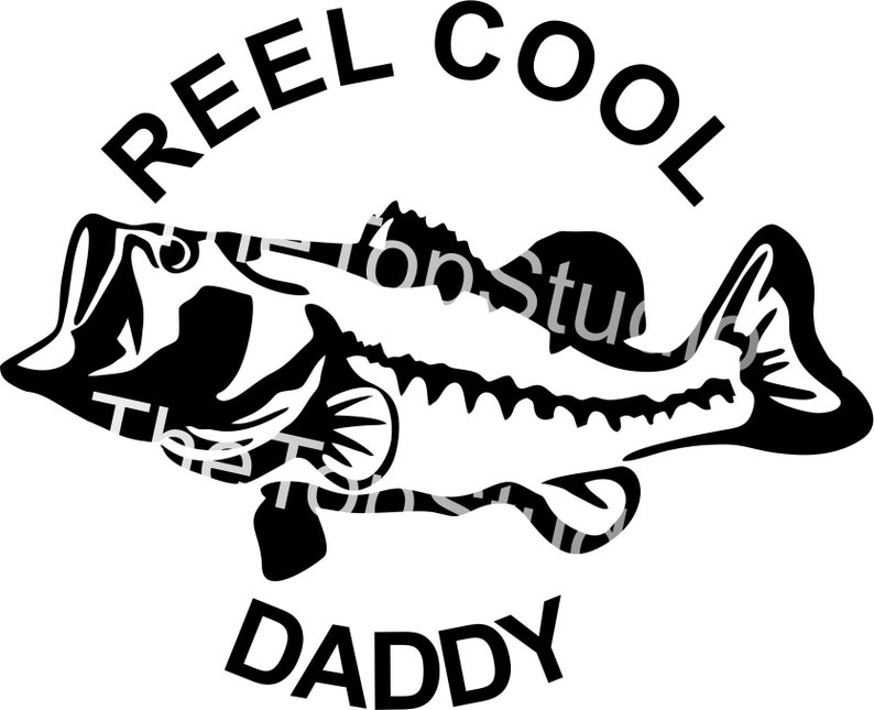 Reel Cool Daddy SVG, PNG, Fathers Day Cricut Design, Silhouette - Etsy