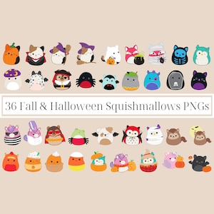 36 Halloween/fall Squishmallows PNG Clipart Images With Transparent ...