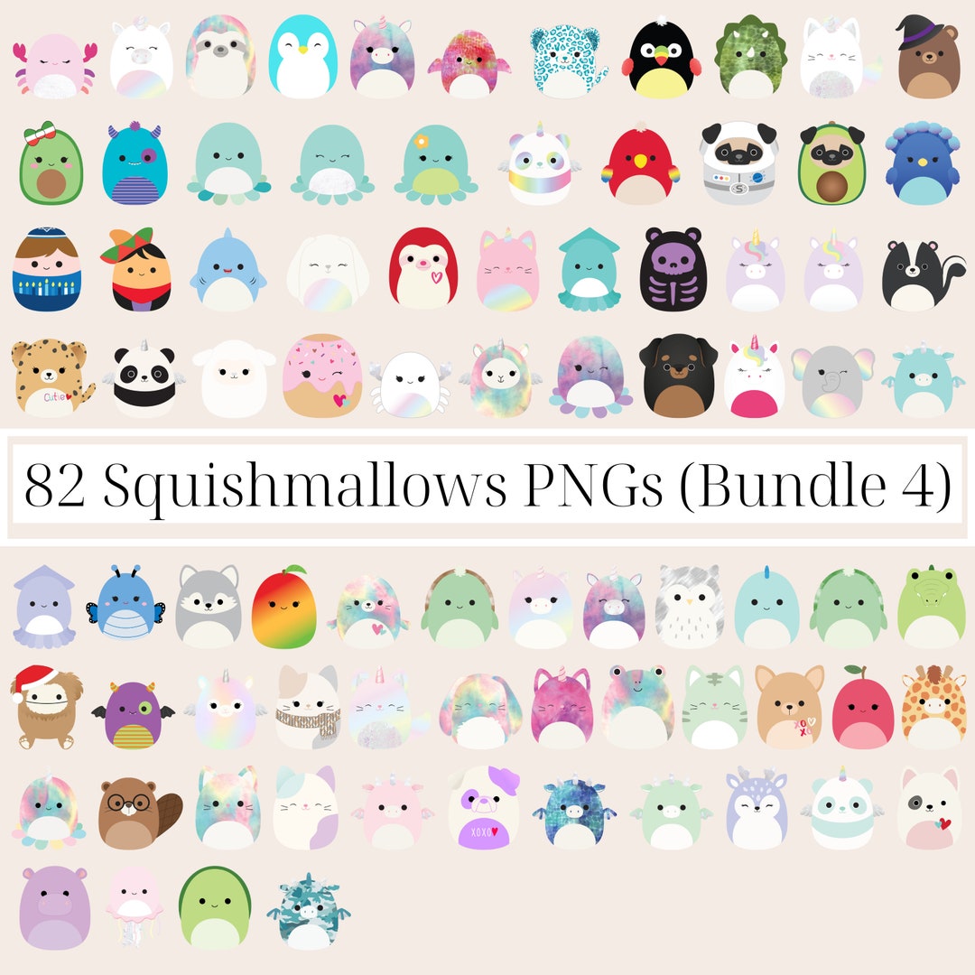 82 Squishmallows PNG Clipart Images With Transparent Backgrounds ...