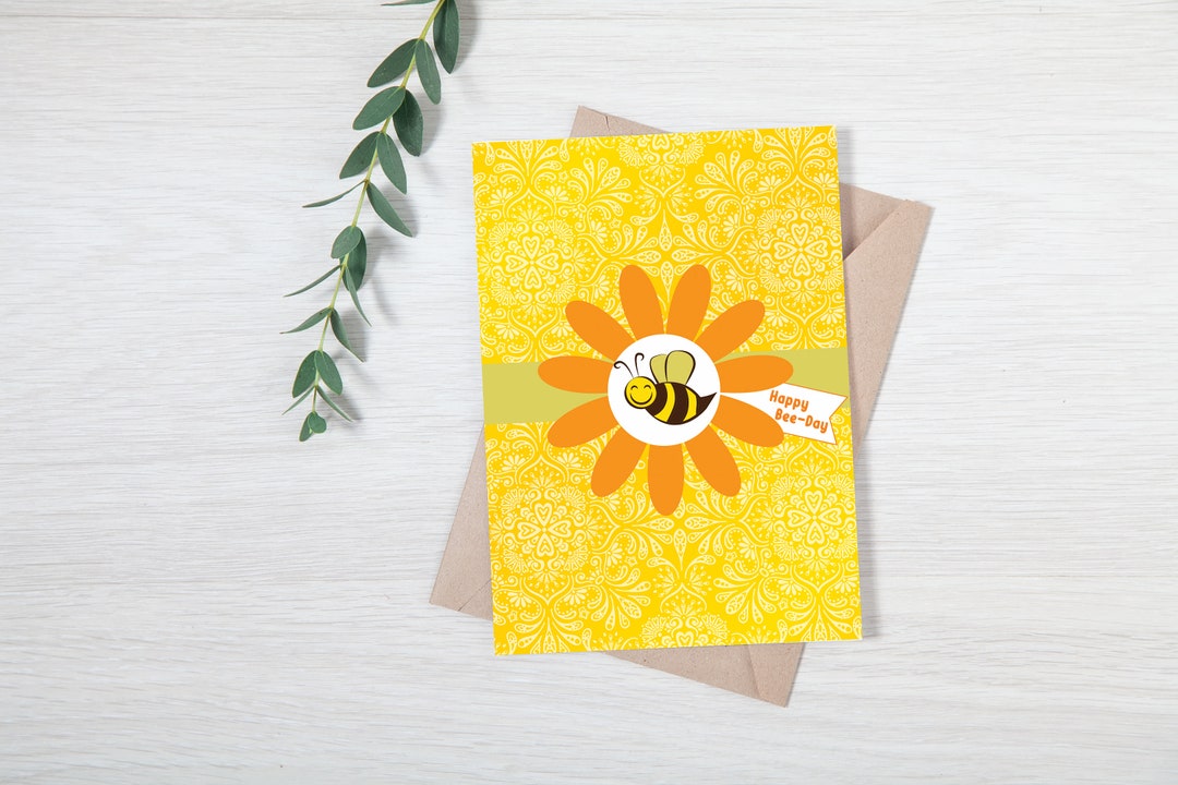 Printable Birthday Card, Digital Birthday Card, Greeting Card - Happy ...