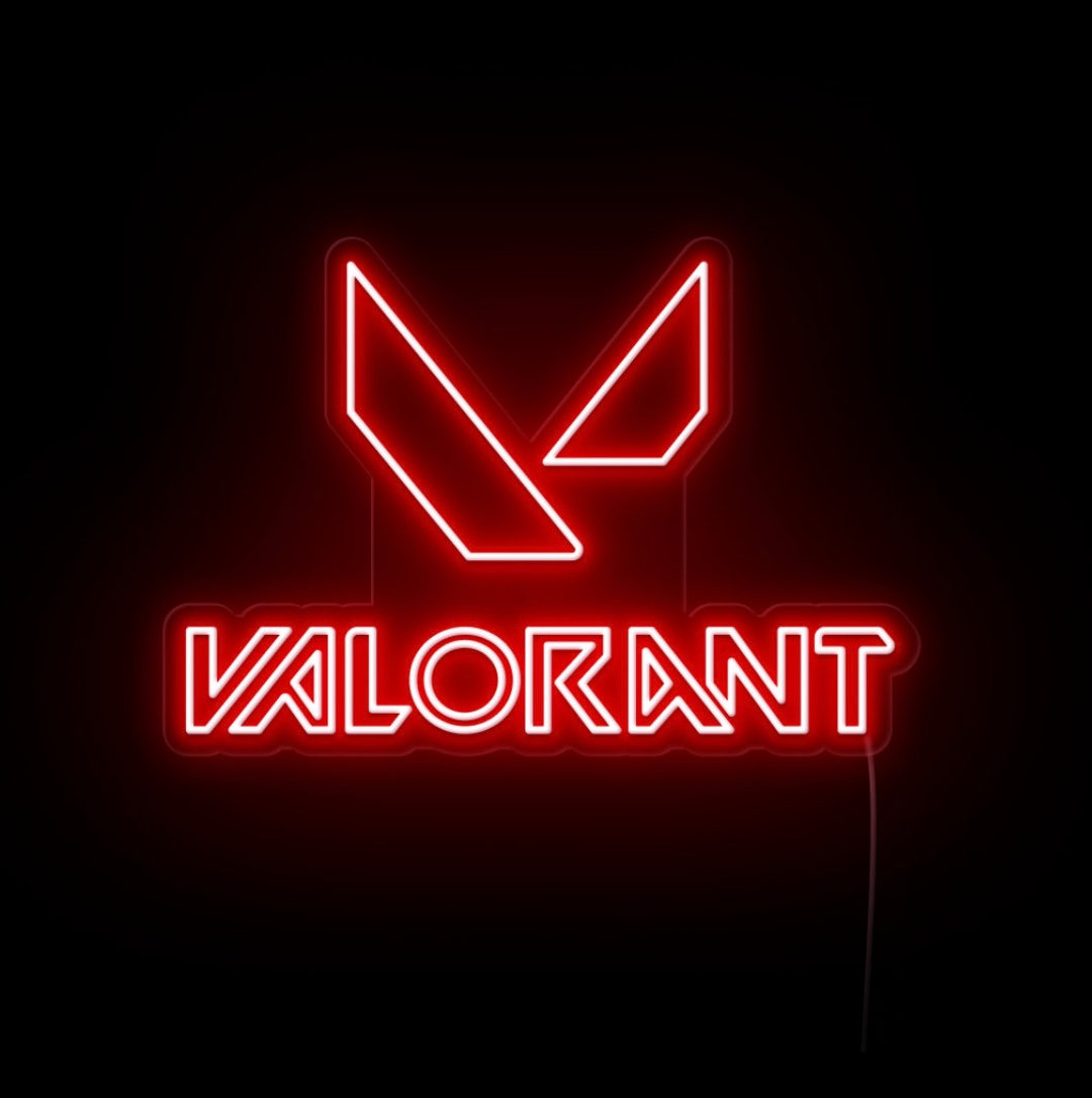 Valorant Neon Sign / LED Neon Light Sign For Gamers / Custom - Etsy México