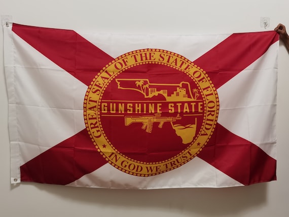 Gunshine State Florida LGB FJB Doublesided Flag | Etsy