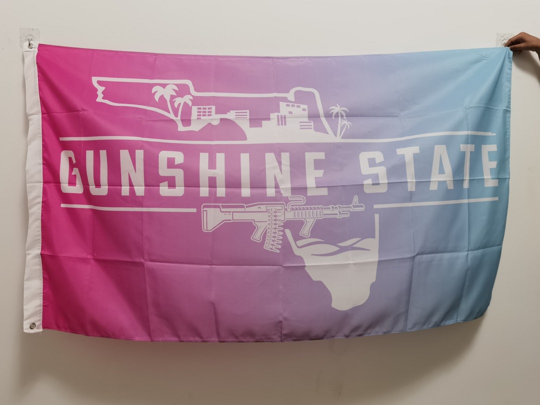 Gunshine State Florida LGB FJB Doublesided Flag - Etsy