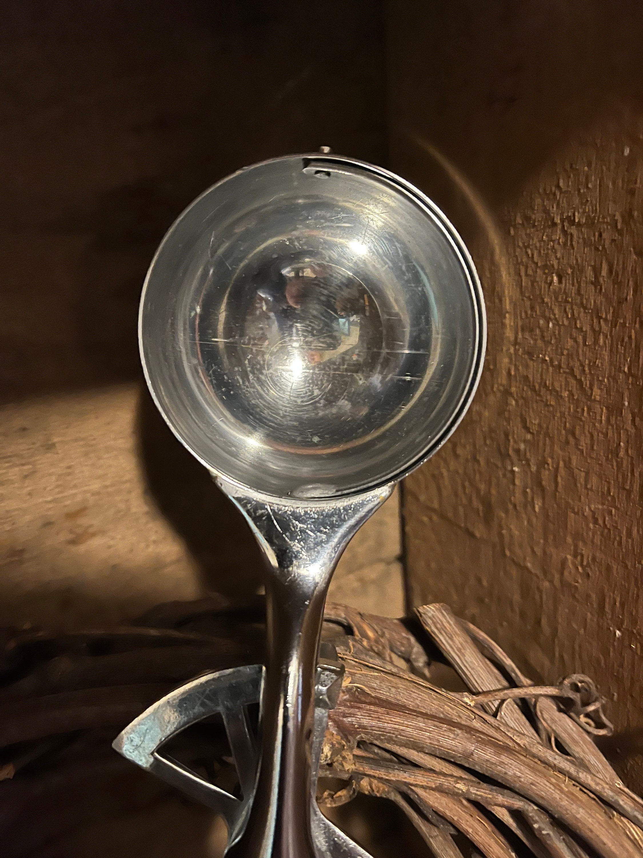 Vintage new Gem Wood Handled Ice Cream Scoop Made in the USA - Etsy