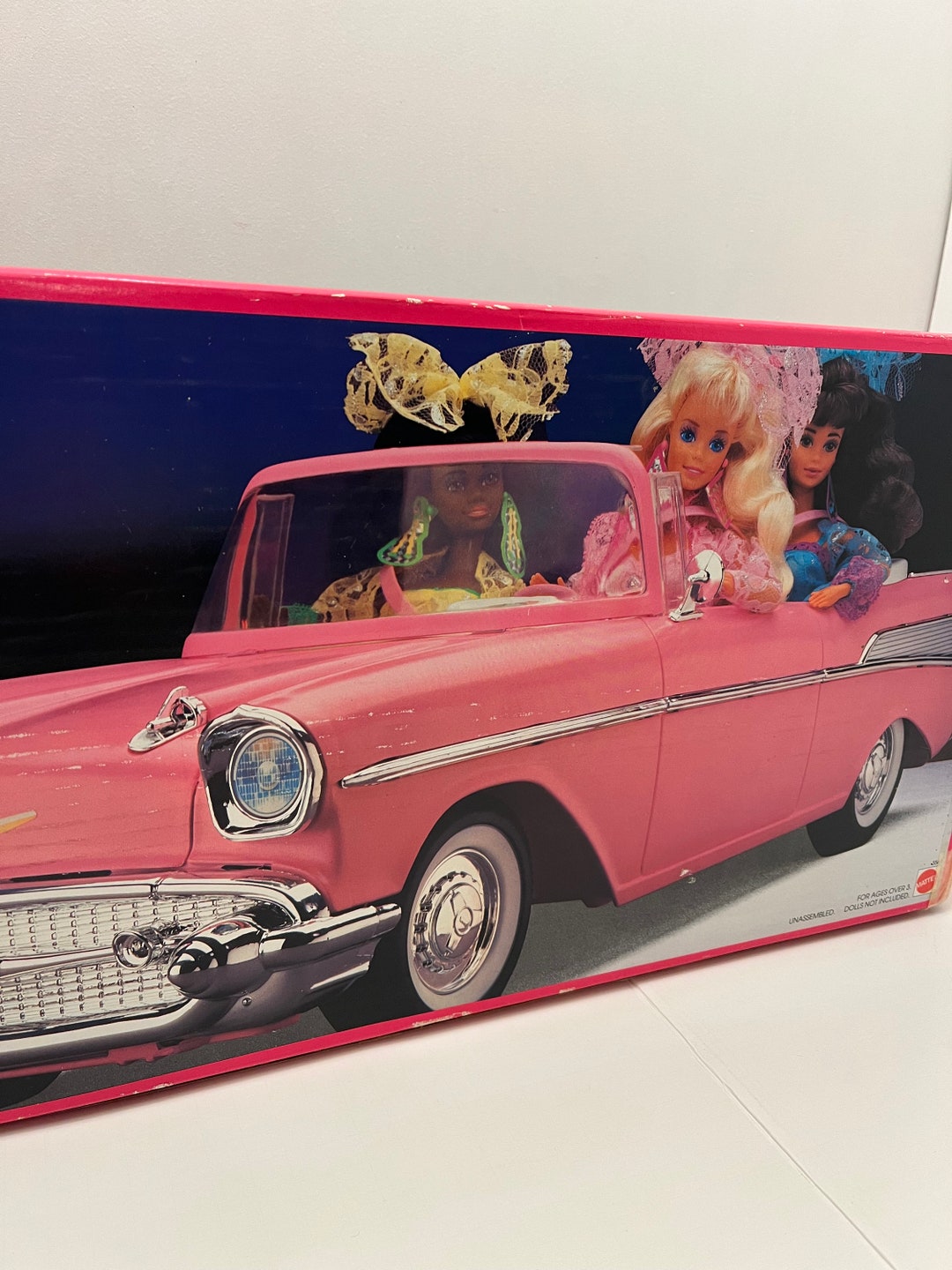Vintage Barbie 57 Chevy Bel Air Convertible Doll Car NRFB - Etsy