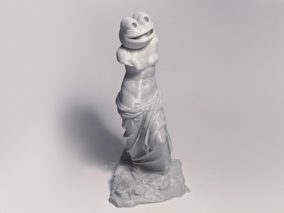 The Lover Pepe Statue - Etsy