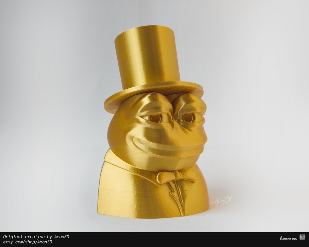 The Golden Pepe Award - Etsy