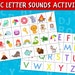 Alphabet Letter Sounds Activity, Preschool Beginning Alphabet Sounds ...