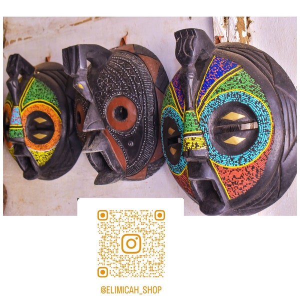 African Mask - Etsy