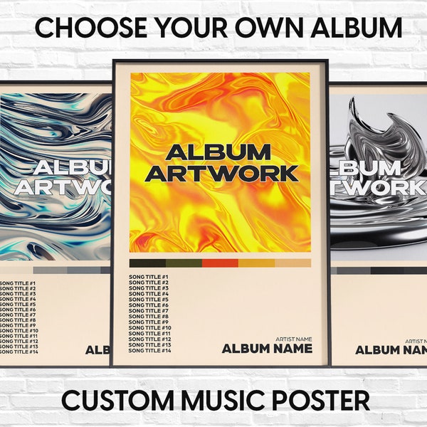Album Poster - Etsy