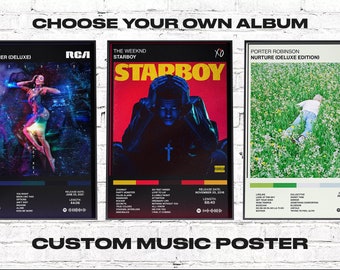 Request Your Own Custom Album Poster / Album Cover Print / - Etsy