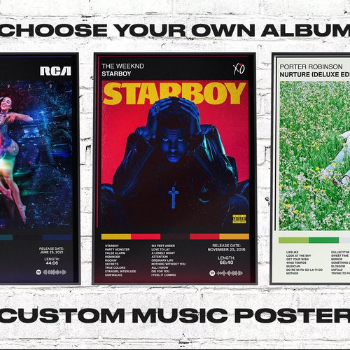 Album Cover Poster Digital Download Music Gifts Choose - Etsy