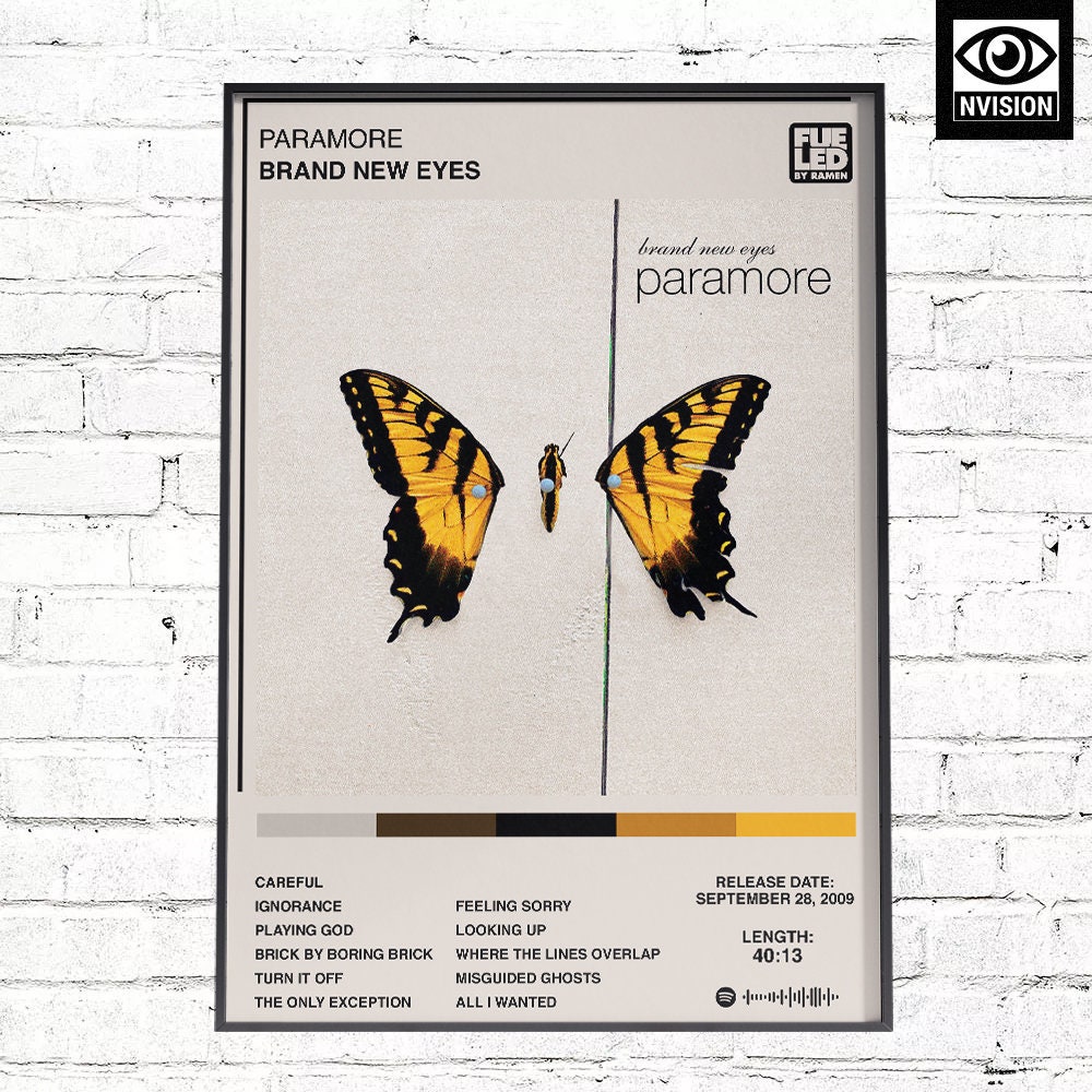 Paramore - Brand New Eyes | Custom Album Cover | Paramore Album ...