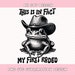 This is in Fact My First Rodeo SVG PNG, Cowboy Rodeo Frog Svg Png ...