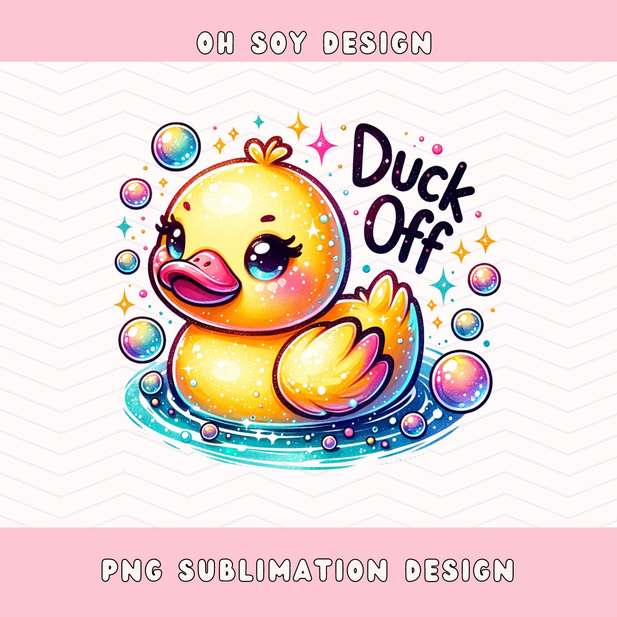 Duck off PNG, Funny Rubber Duck Trendy Png, Digital Design for T-shirts ...