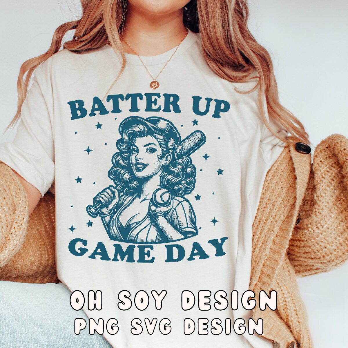Batter up Game Day SVG PNG, Softball Baseball Png Svg, Pin up Png ...