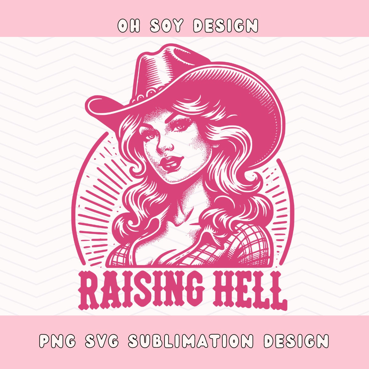 Raising Hell SVG PNG, Cut File, Cowgirl Svg Png, Cowboy Western Svg Png ...