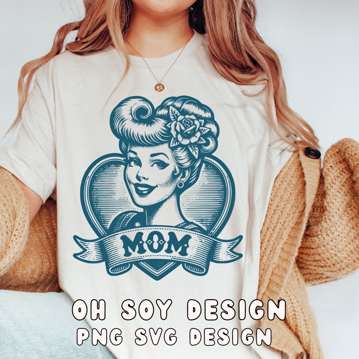 Mom Heart SVG PNG, Mothers Day Svg Png, Pin up Svg Png, Vector Art ...