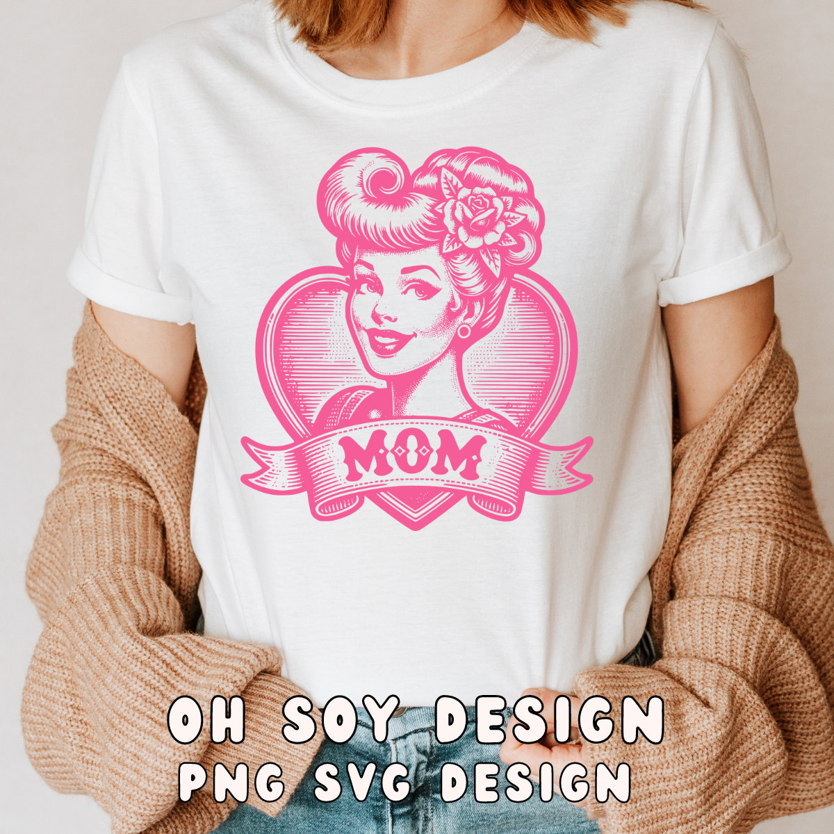 Mom Heart SVG PNG, Mothers Day Svg Png, Pin up Svg Png, Vector Art ...