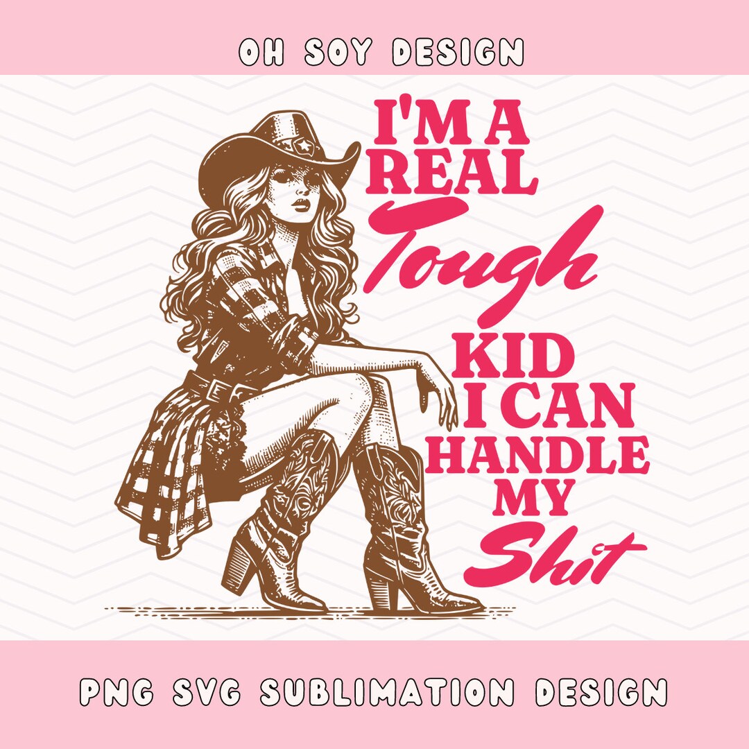 I'm A Real Tough Kid SVG PNG, TTPD Poets Svg Png, Vector Art, Era Svg ...