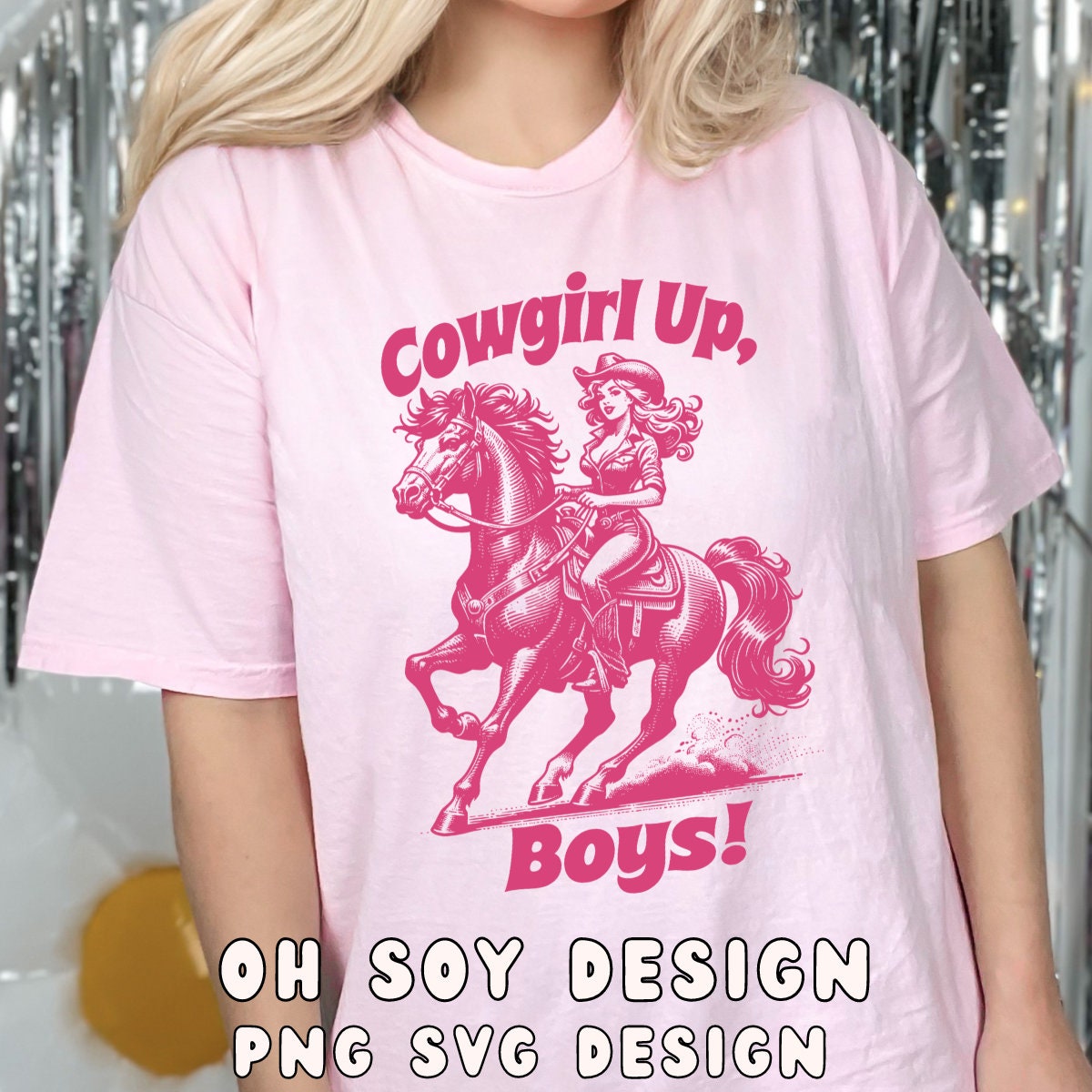 Cowgirl Up, Boys SVG PNG, Cut File, Cowgirl Svg Png, Cowboy Western Svg ...