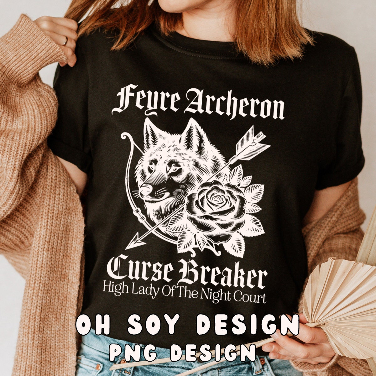 Curse Breaker SVG PNG, Acotar Svg Png, Vintage Retro Bookish Png, Book ...