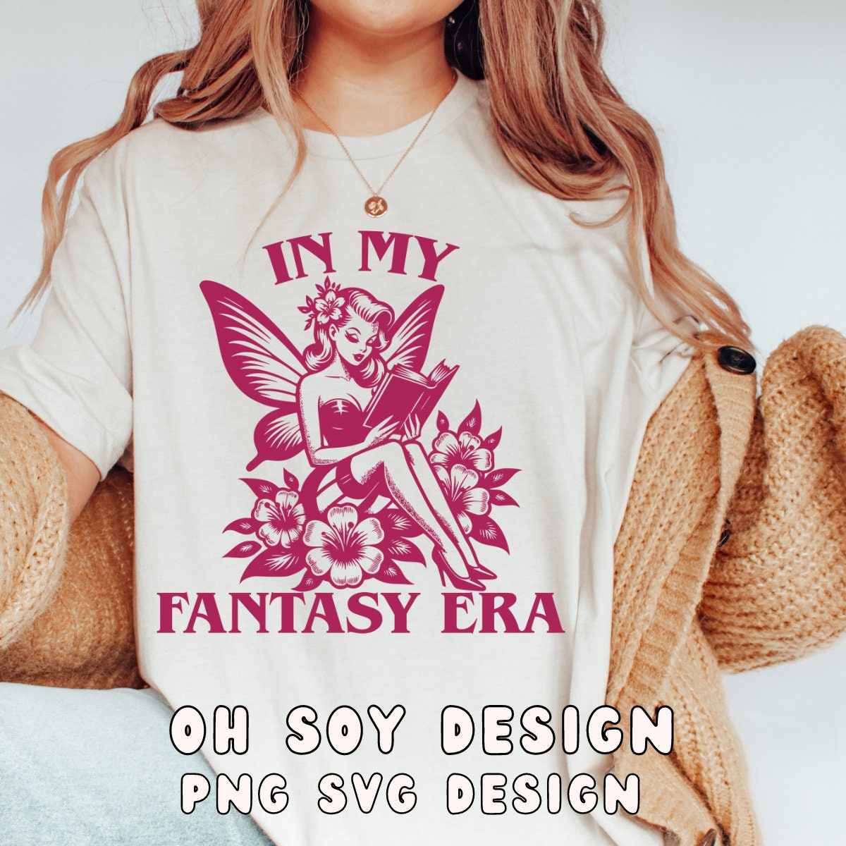 In My Fantasy Era SVG PNG, Fairy Book Fae Romance Bookish Svg Png ...