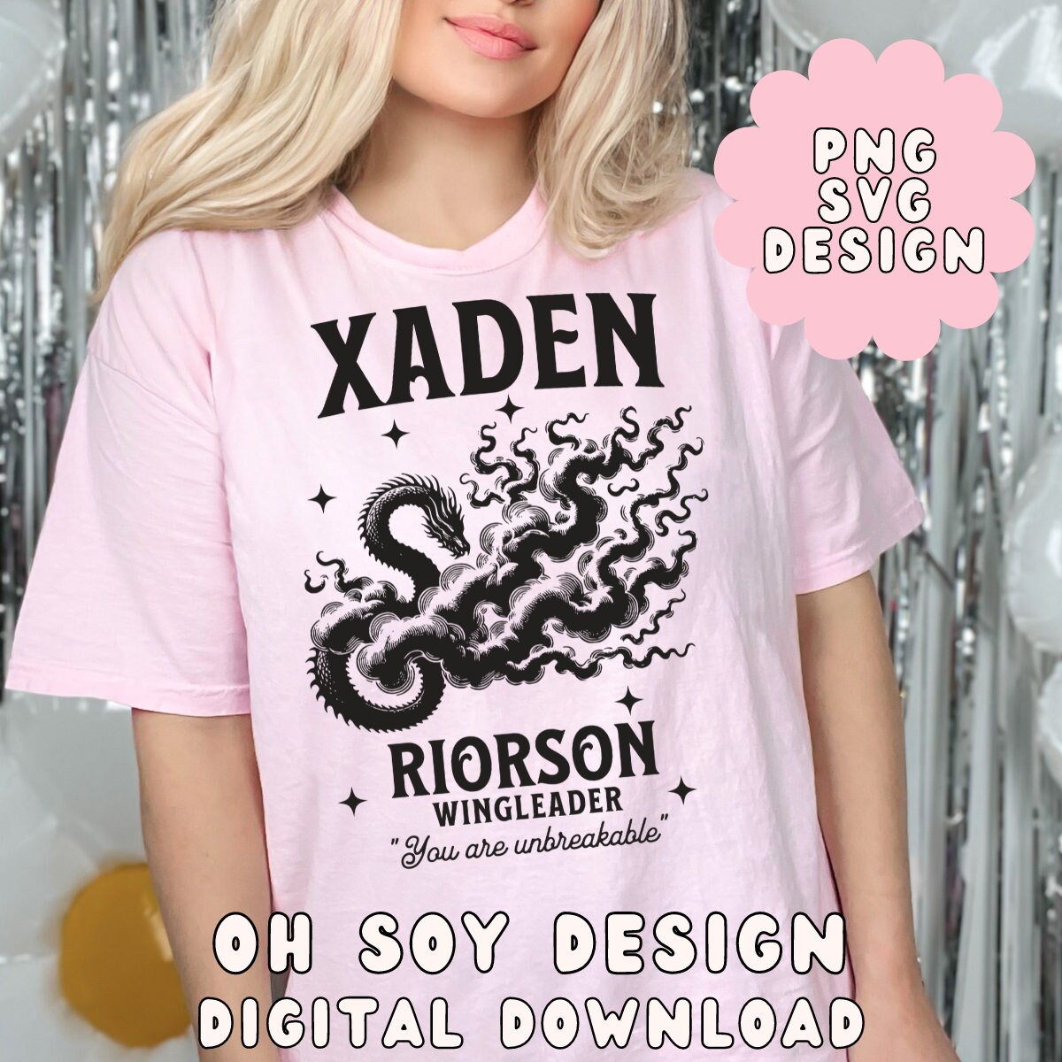 Xaden Roirson Forth Wing SVG PNG, Forth Wing Iron Flame Svg Png ...