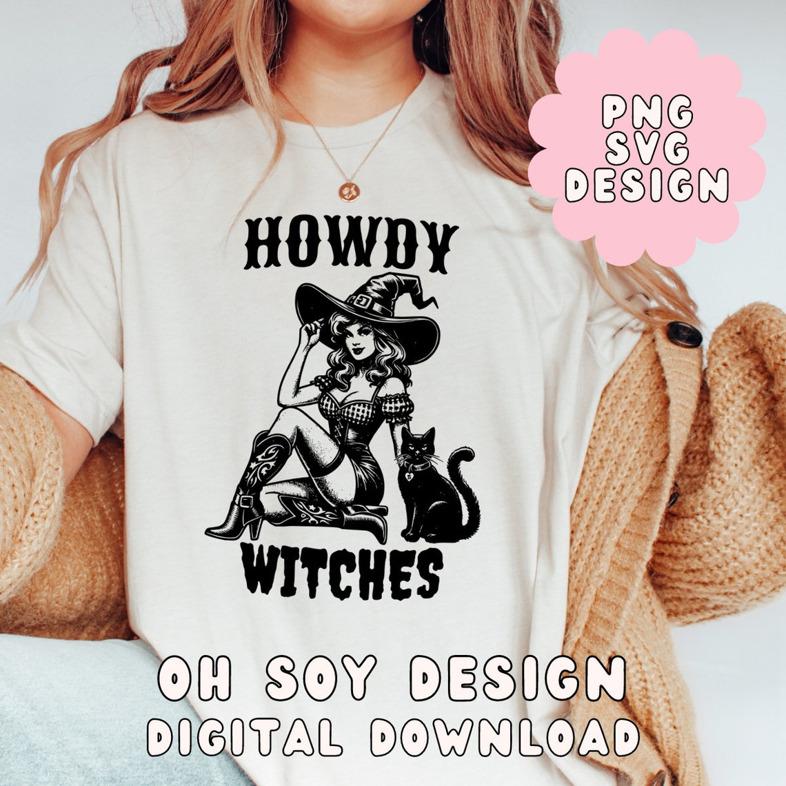 Howdy Witches SVG PNG, Cut File, Witchy Cowgirl Svg Png, Halloween ...