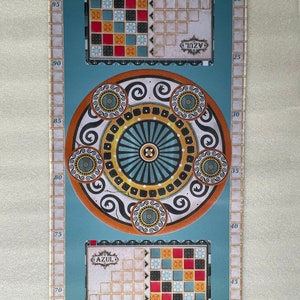 Azul Board Game Playmat - Premium Gaming Accessory L 2 Players Mat L ...