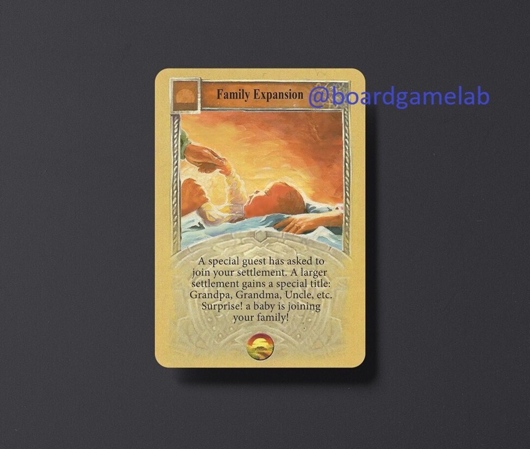 Catan Pregnancy Reveal Development Card - Fan Made Unofficial ...