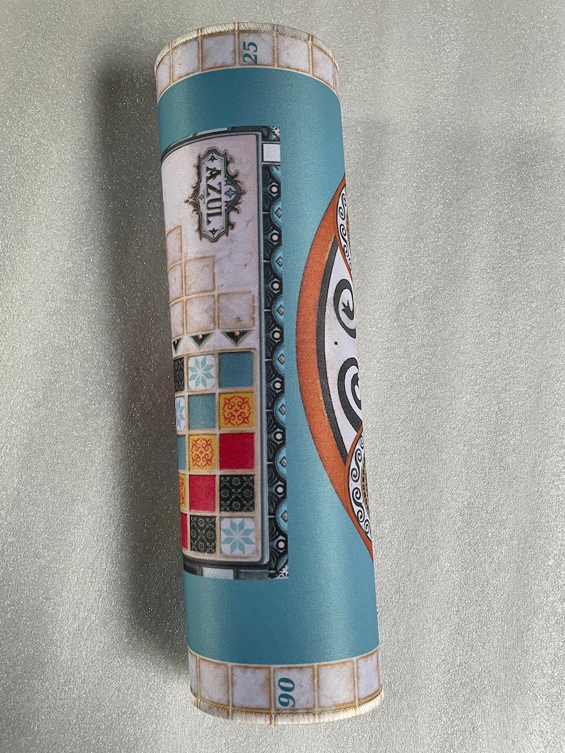 Azul Board Game Playmat - Premium Gaming Accessory L 2 Players Mat L ...