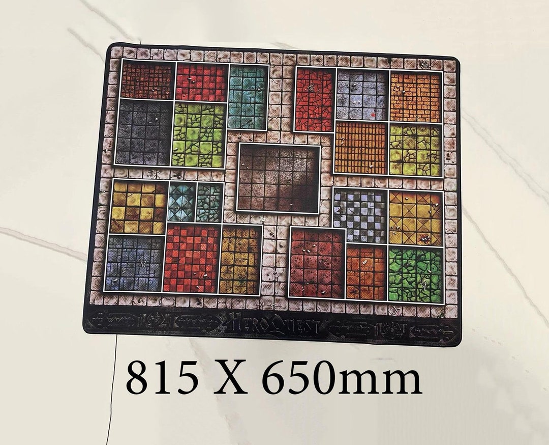 Heroquest Playmat High Quality, Remake Playmat for Heroquest, Hero ...