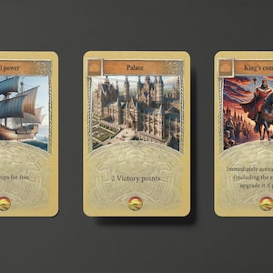 24 Catan Development Cards- English Version -fan Made Unofficial ...
