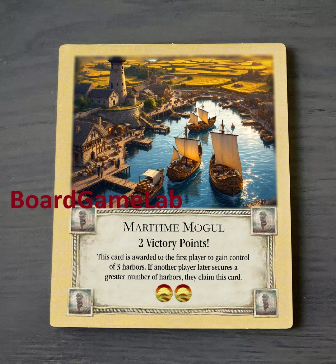Maritime Mogul - Victory Point Compatible With Catan's Settlers of ...