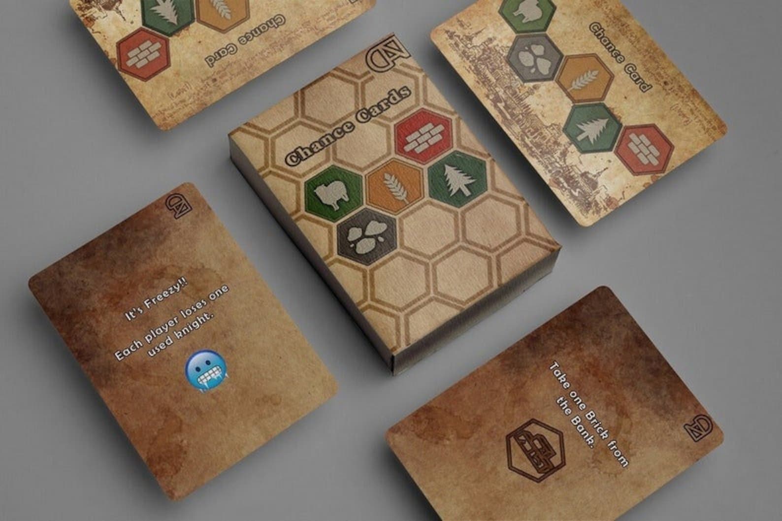 Settlers of Catan Fan Made Chance Cards, Unofficial Expansion for Catan ...