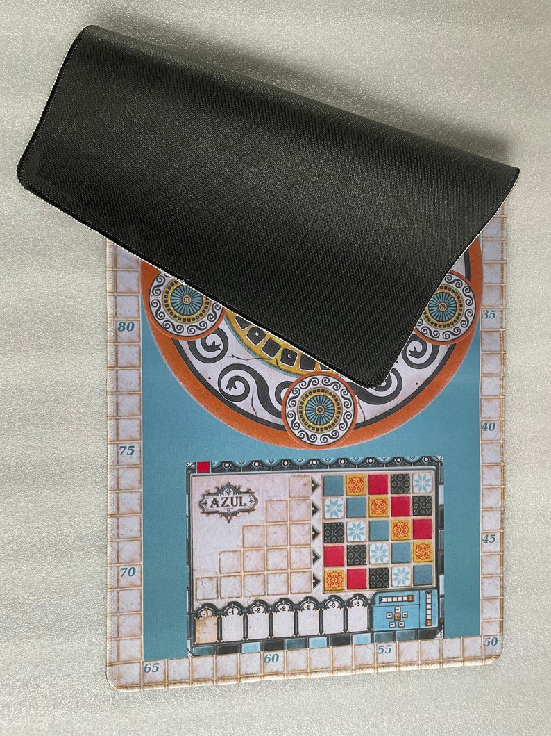 Azul Board Game Playmat - Premium Gaming Accessory L 2 Players Mat L ...
