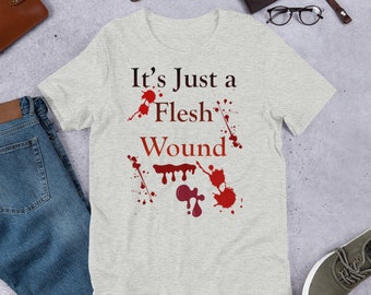 Just a Flesh Wound - Etsy