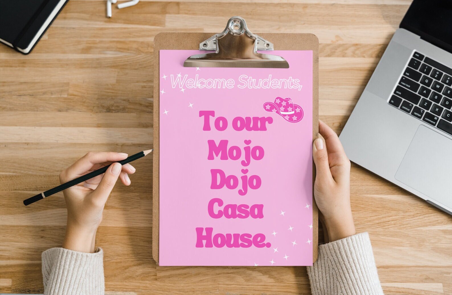 Welcome Students to Our Mojo Dojo Casa House,ken Barbie Pink Wall Print ...