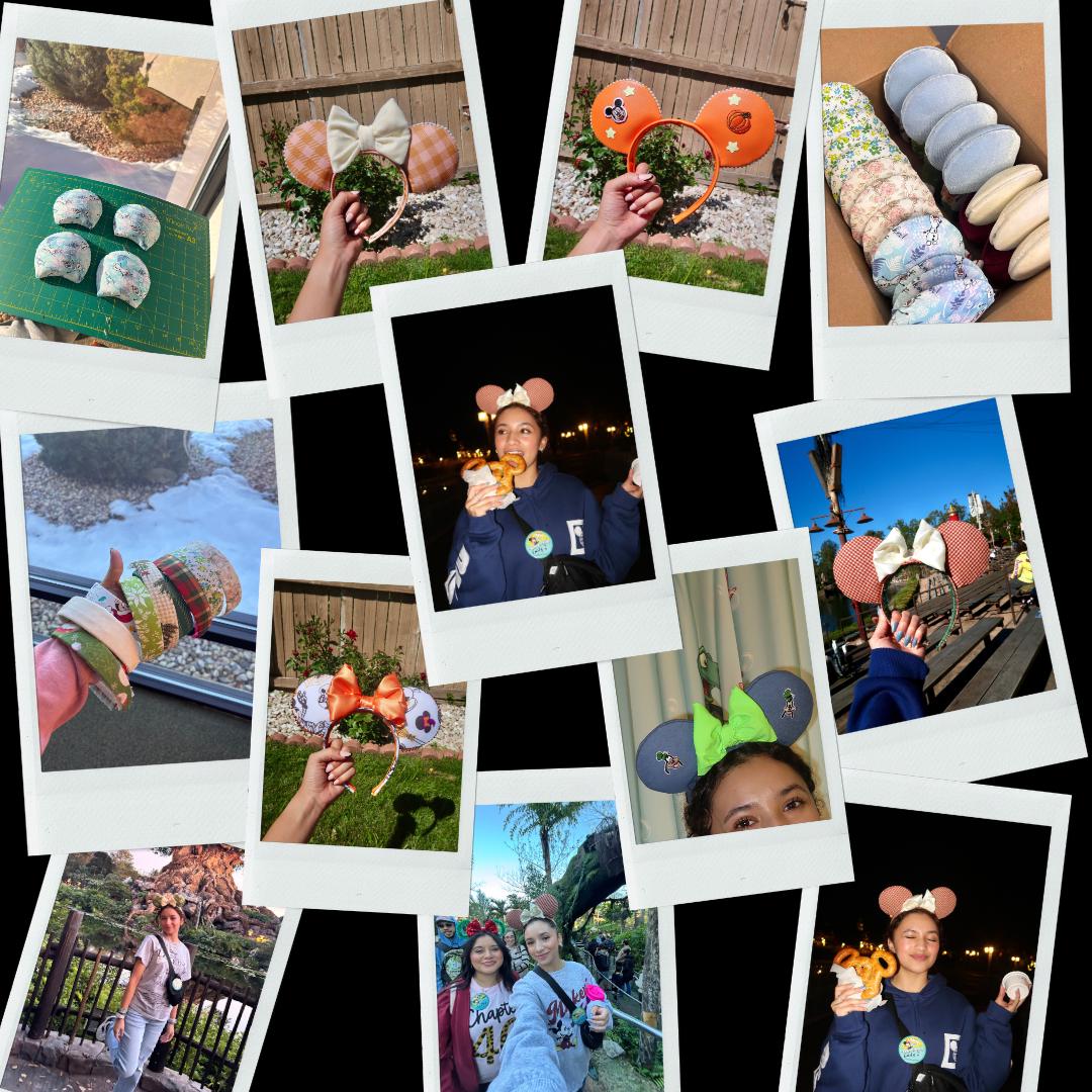 Printable Disney Mouse Ear Templates: Headband, Fabric, Foam, Bow ...