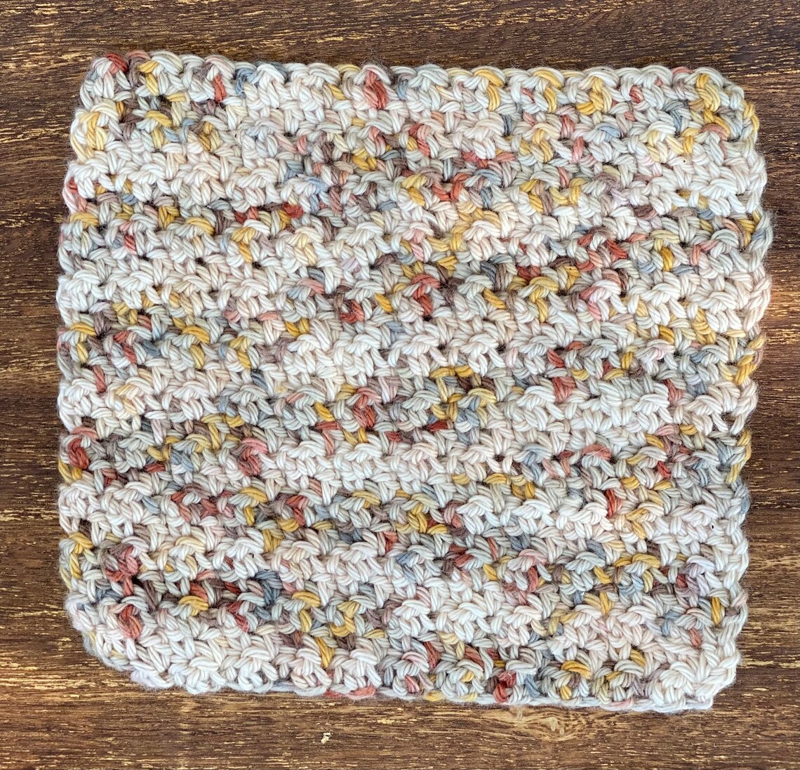 Wash Cloth, Crochet Dish Cloth, Thoughtful Gift, Fall Colors, Nubby ...
