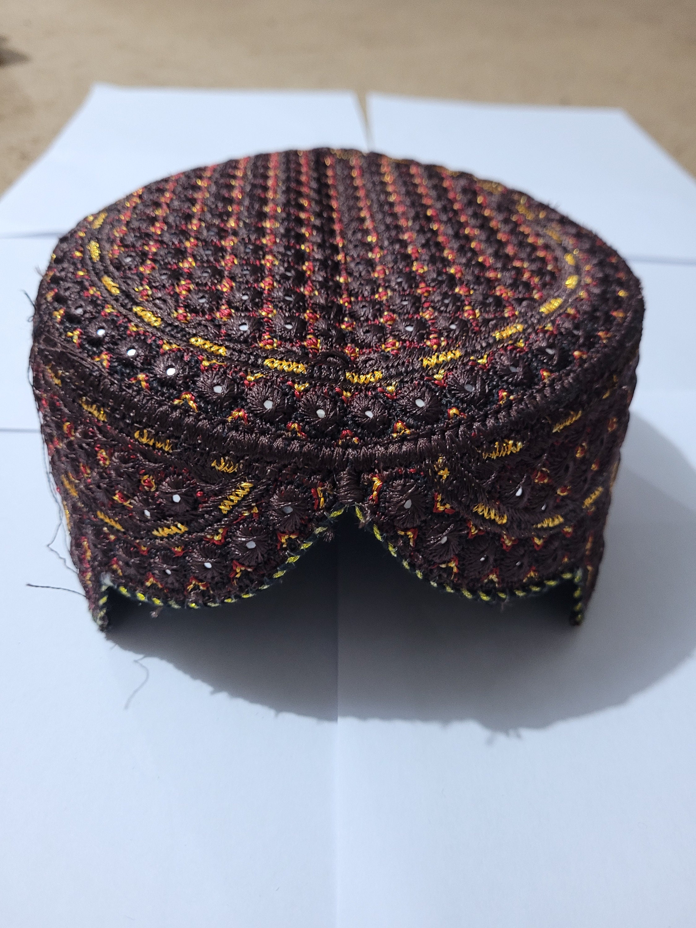 Balochi Hat Kandahari Khuwalei Sindihi Topi Small Size - Etsy
