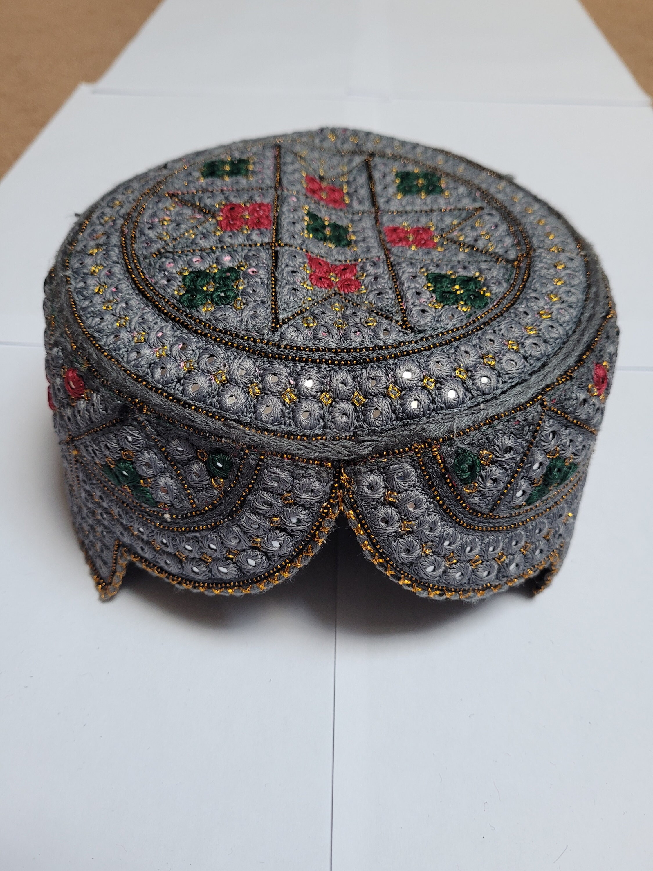 Balochi Hat Kandahari Khuwalei Sindih Topi Medium Size - Etsy