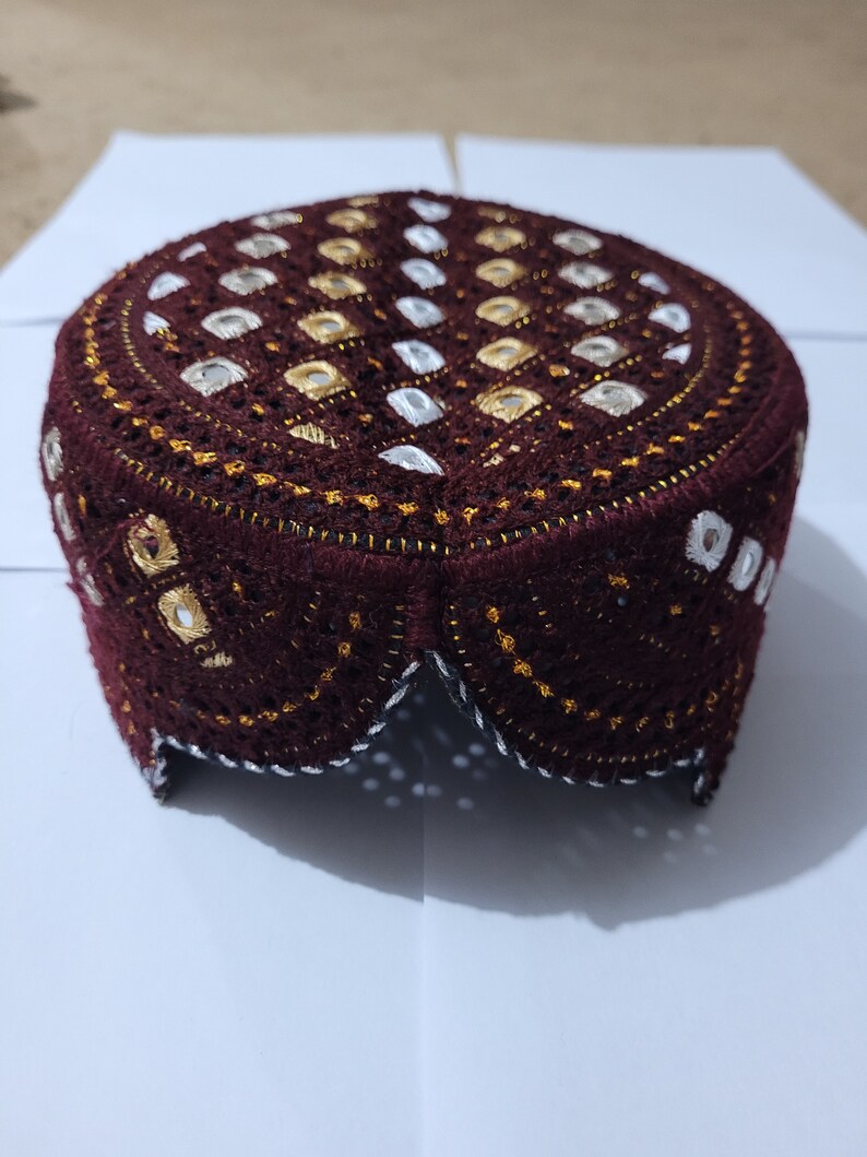 Balochi Hat Kandahari Khuwalei Sindihi Topi Small Size - Etsy