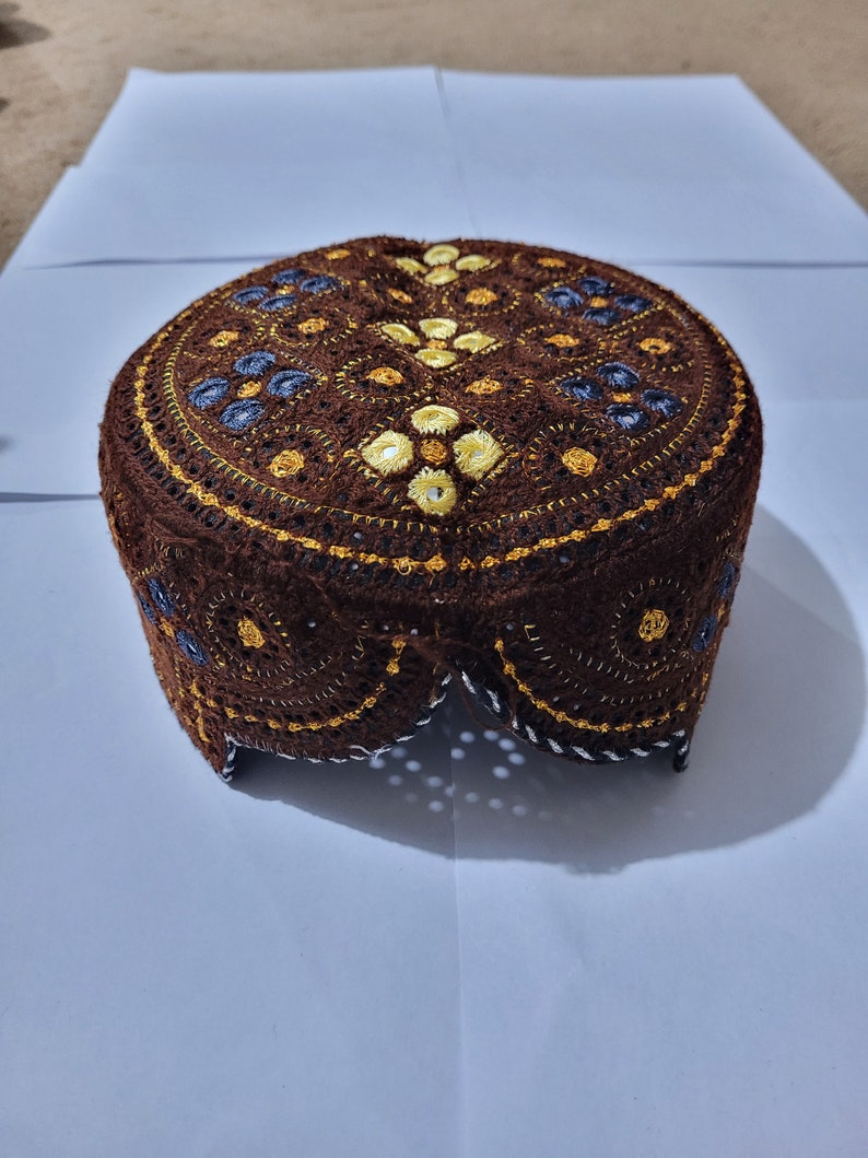 Balochi Hat Kandahari Khuwalei Sindihi Topi Small Size - Etsy