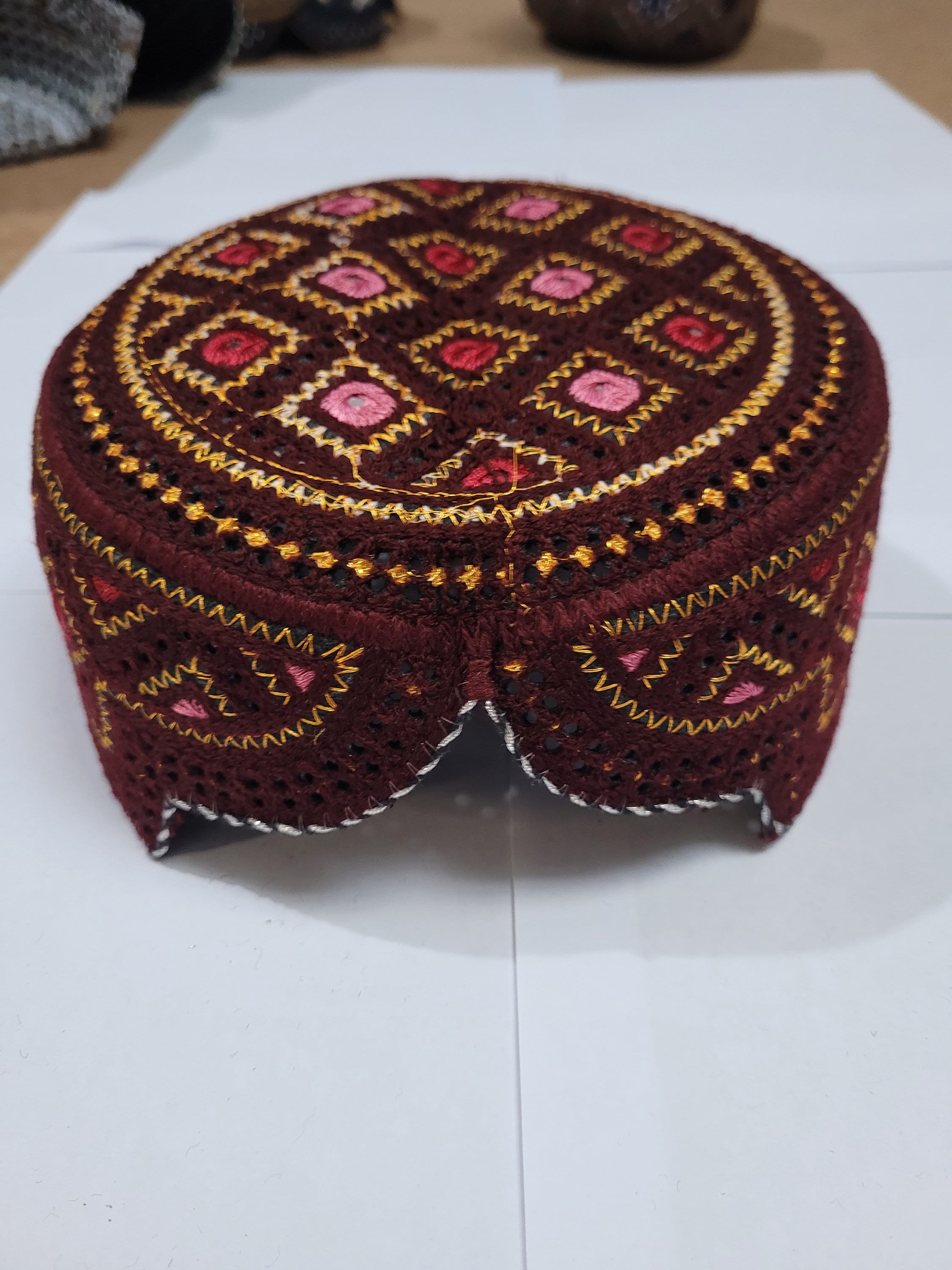 Balochi Hat Kandahari Khuwalei Sindihi Topi Small Size - Etsy
