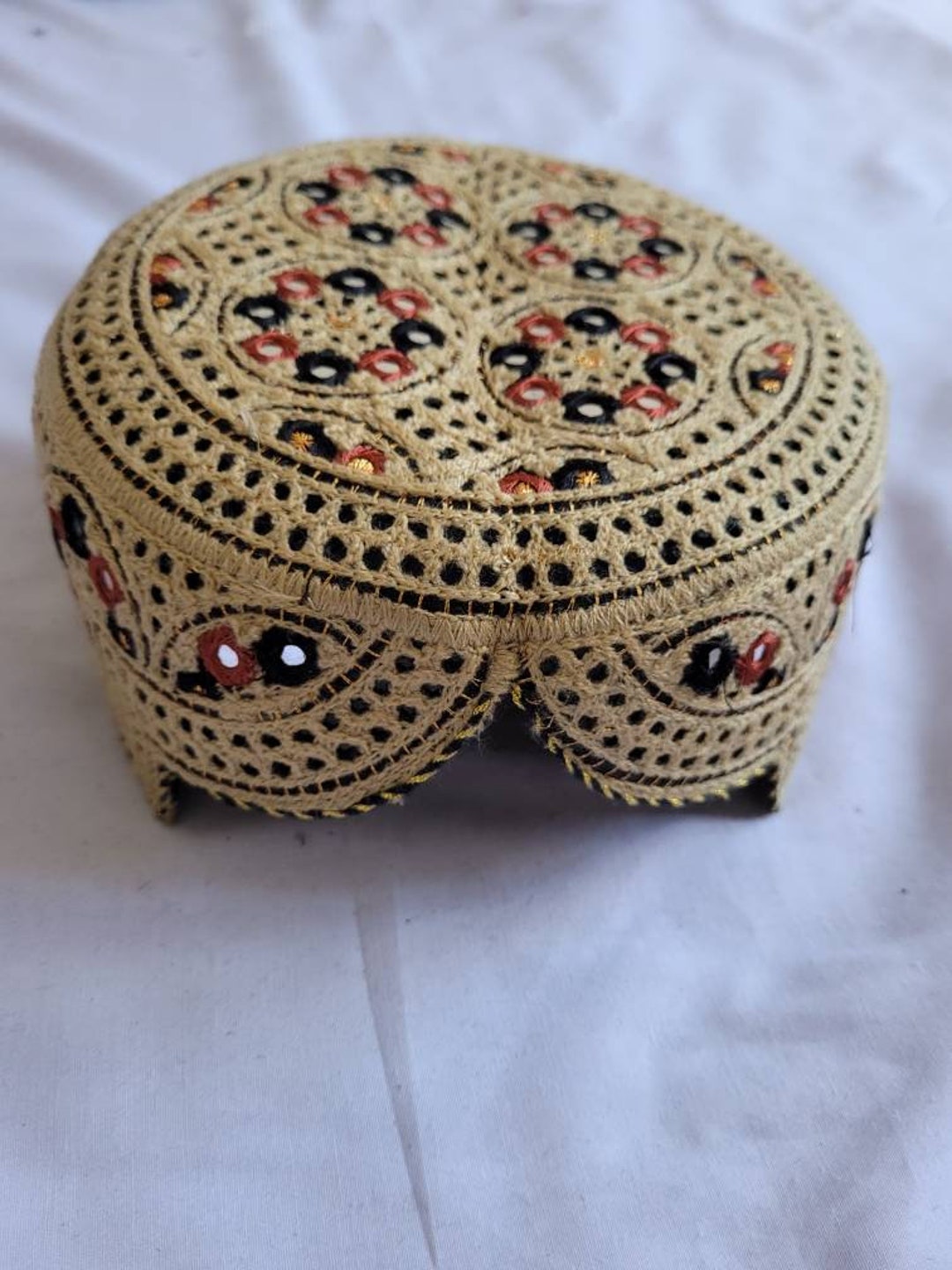 Balochi Hat Kandahari Khuwalei Sindih Topi Medium Size - Etsy