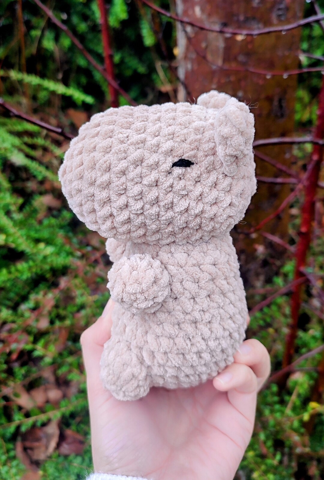 Mini Crocheted Capybara Plush Toy - Etsy
